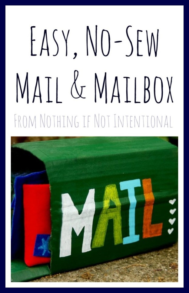 Easy, No-Sew Mail and Play Mailbox – Nothing if Not Intentional