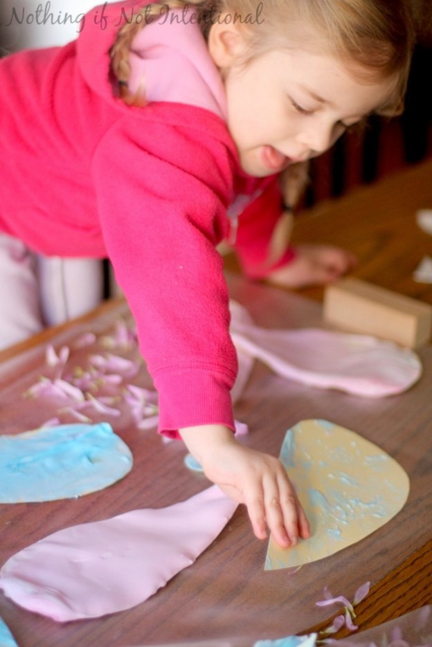 Homemade Puffy Paint Recipe (with Flower Sun Catchers) – Haute Happenings 2