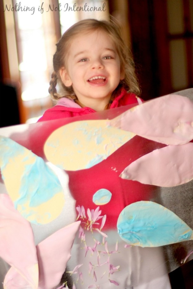 Homemade Puffy Paint Recipe (with Flower Sun Catchers) – Haute Happenings 2