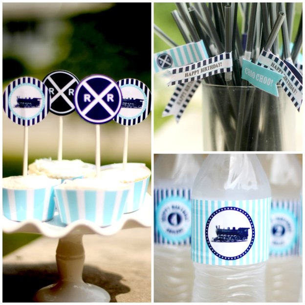 ALL ABOARD! Train Birthday Party Ideas for Boys or Girls! – Haute ...
